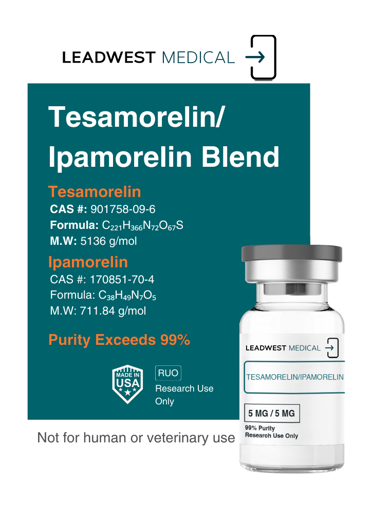 Tesamorelin / Ipamorelin Blend - LeadWest Medical