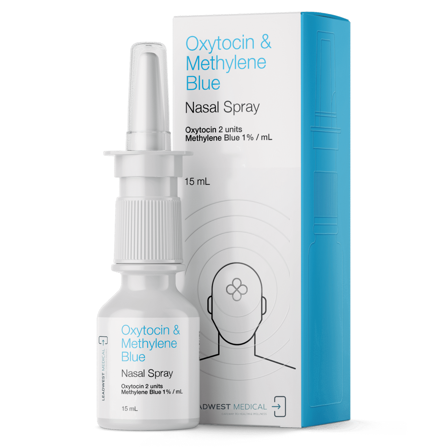 Oxytocin with Methylene Blue Nasal Spray - LeadWest Medical